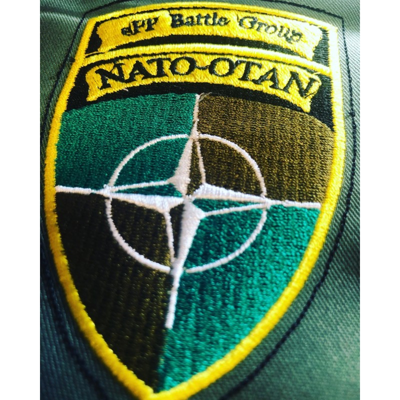 Emblema NATO Battle Group - Tienda Militar en Zaragoza